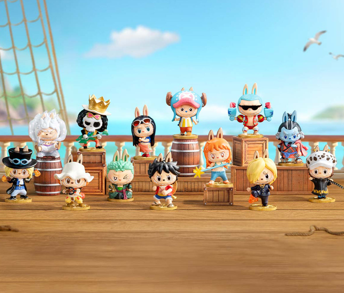 Pop Mart Labubu The Monsters x One Piece Series Blind Box – Section Store