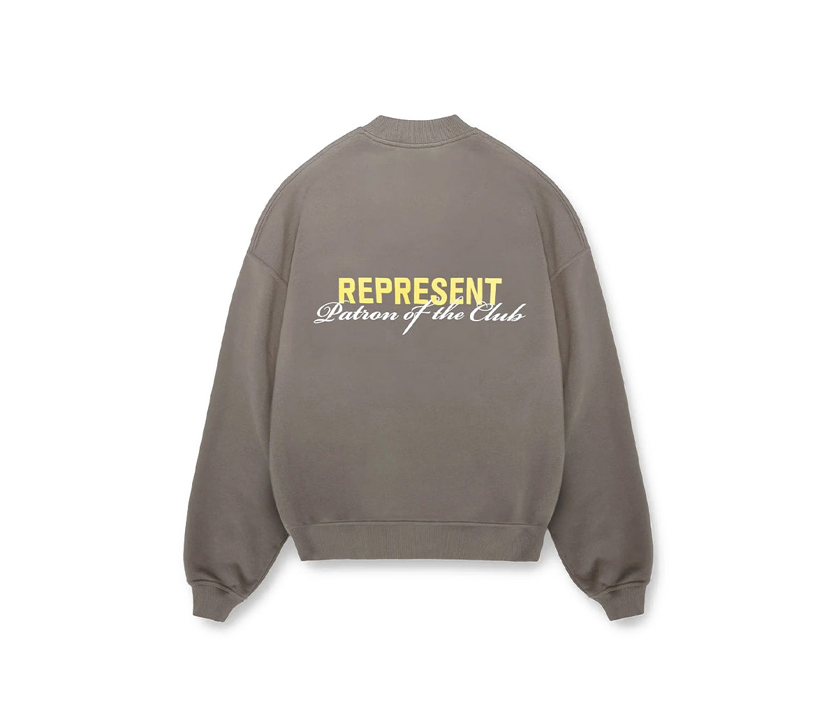 Represent Patron Of The Club Sweater Washed Olive – Section Store